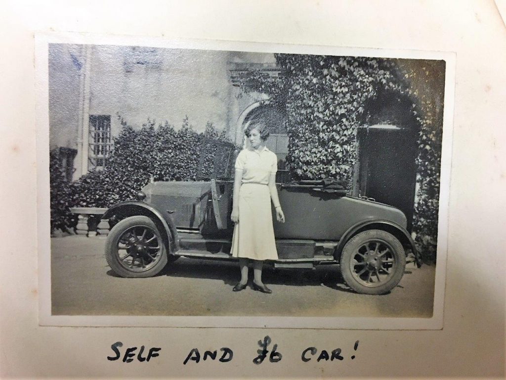 Her First Automobile – Burnett